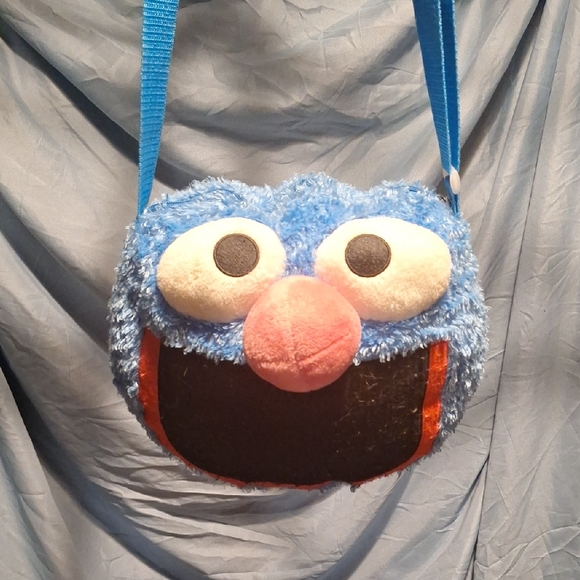 Sesame Street | Accessories | Sesame Street Grover Blue Character Bag ...